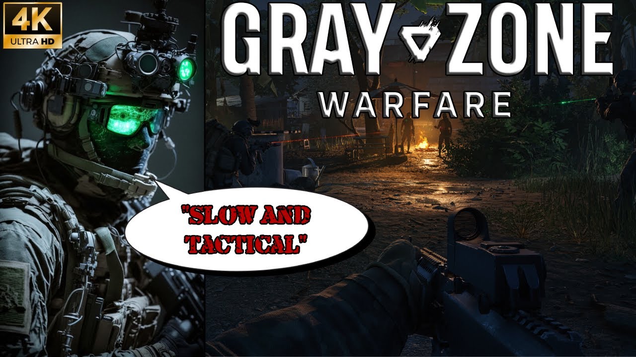 Playing Gray Zone Warfare How It Was MADE To Be Played.. (Night Mission ...