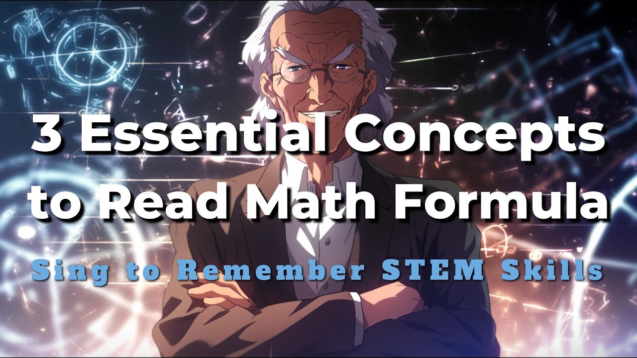 3 Essential Concepts to Read Math Formula 【Sing to Remember STEM Skills ...