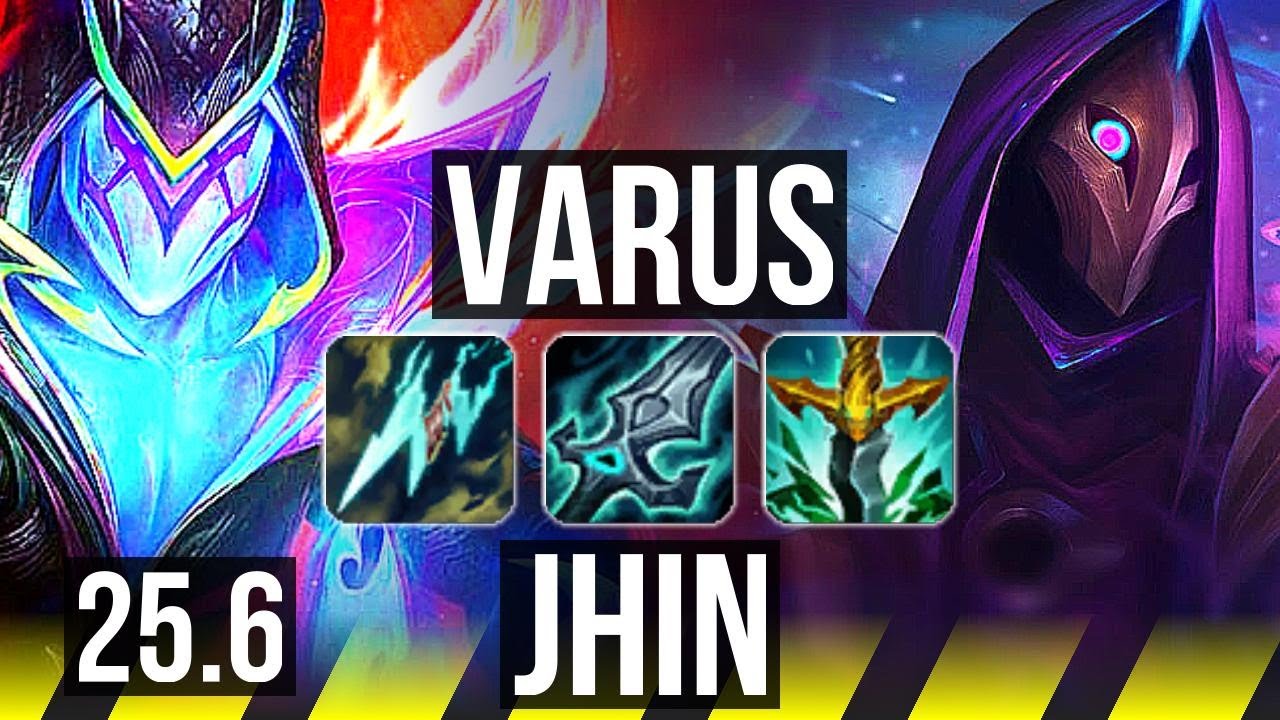 VARUS & Senna vs JHIN & Xerath (ADC) | Legendary, 700+ games | KR Master | 25.6 - YouTube