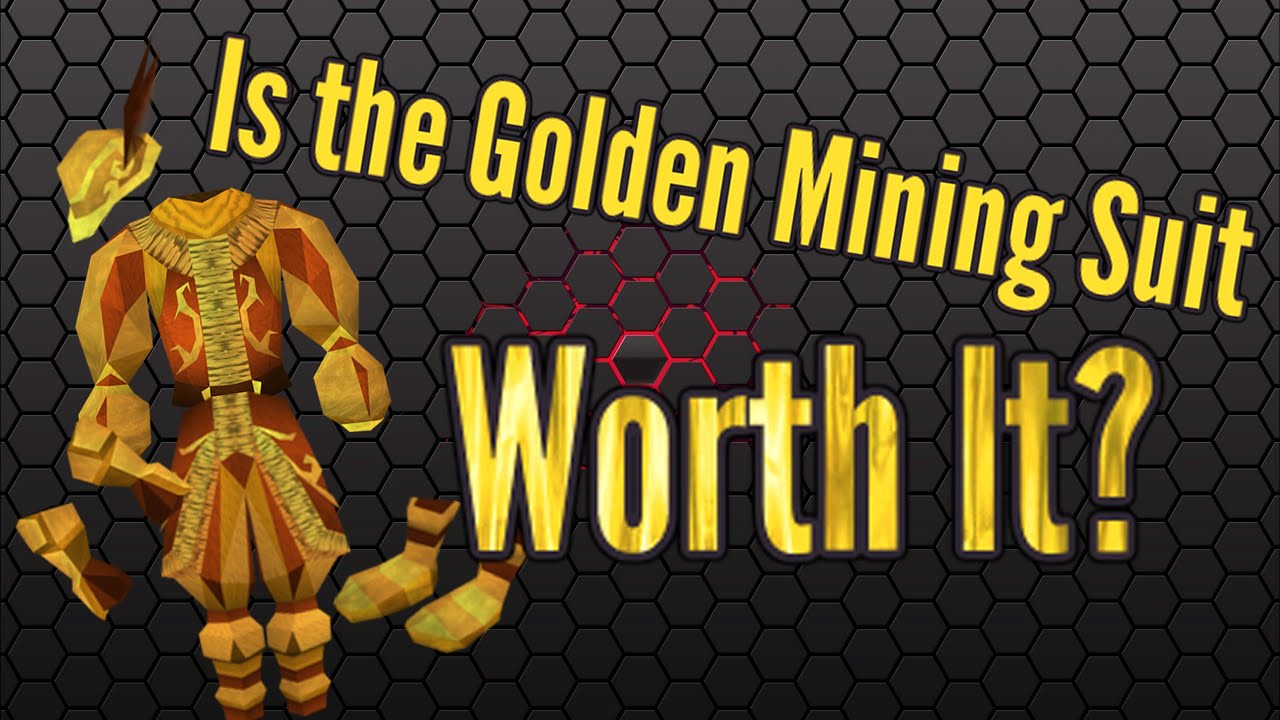 Golden Mining Suit - Is it worth it? - YouTube