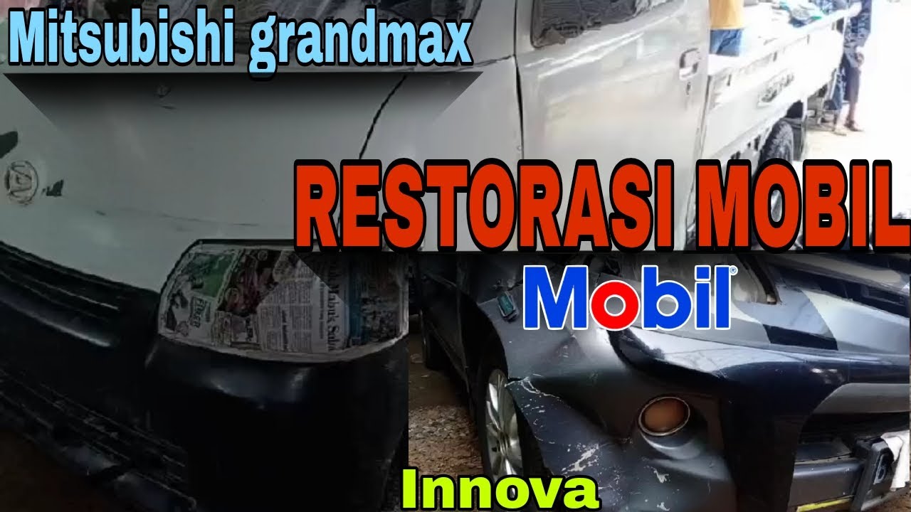 Restorasi mobil Daihatsu grandmax dan Innova dibengkel mobil sumpah ...