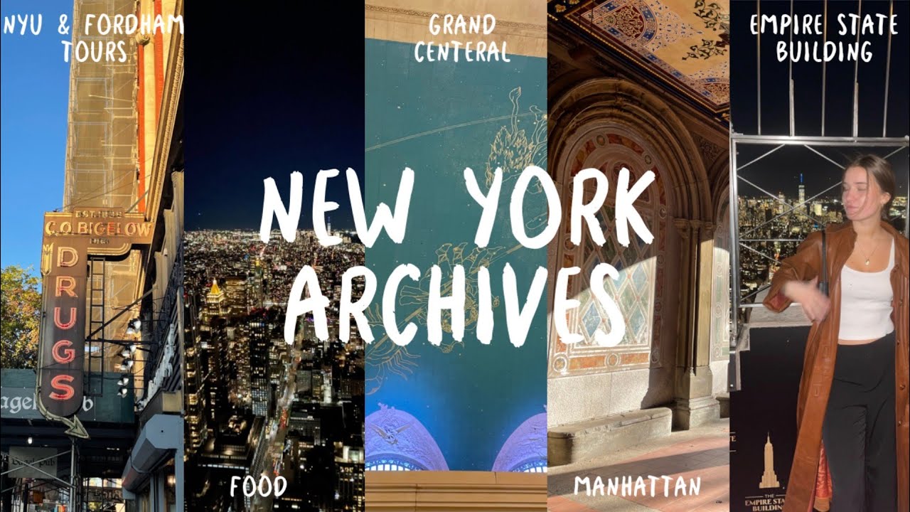 GOING TO NEW YORK FOR THE FIRST TIME | NYU & Fordham Tours, Ice Skating ...