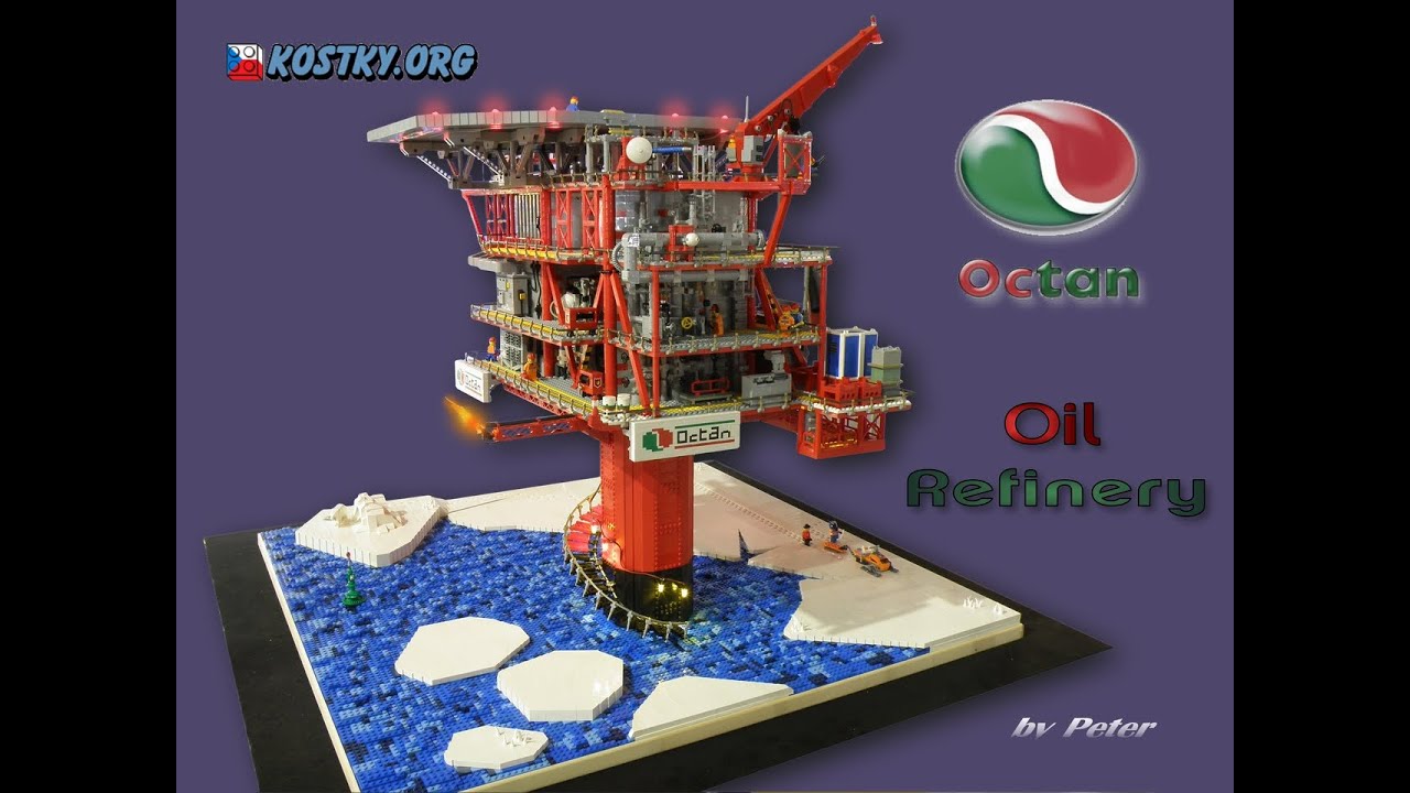 LEGO OCTAN Oil Refinery - YouTube
