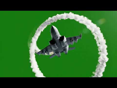 Epic Fighter Jet Green Screen VFX: High-Speed Flyby & Dogfight Effects