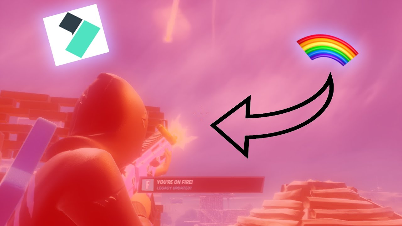 How to make a RAINBOW EFFECT in FIlmora 9! - YouTube