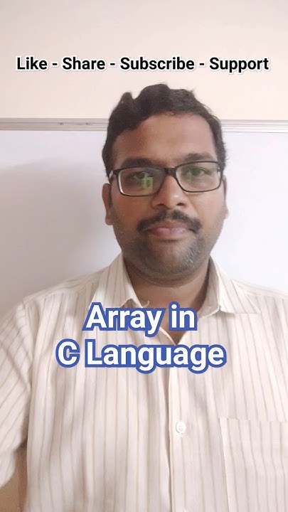 Array in C Language #cprogramming #computerlanguage - YouTube