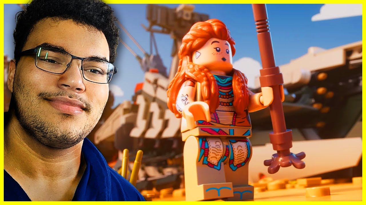 LEGO Horizon Adventures World Trailer Reaction - YouTube