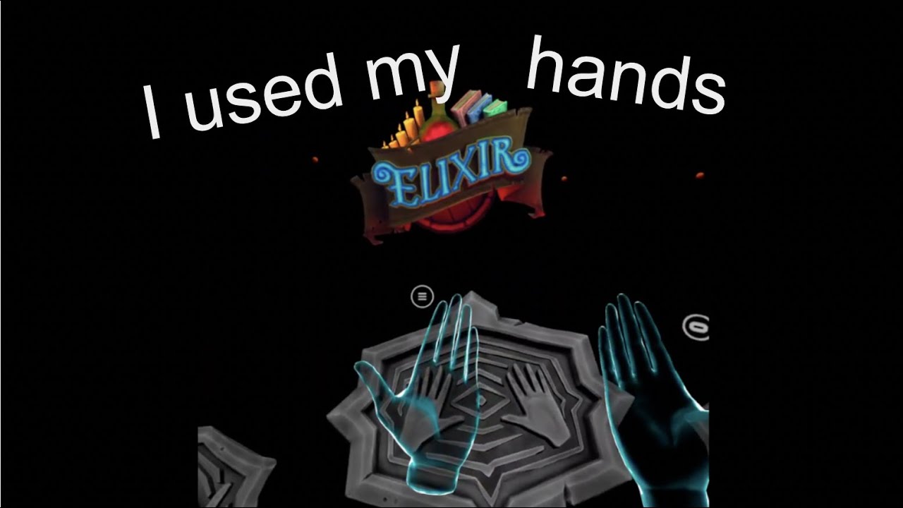 Trying ELIXIR VR - YouTube