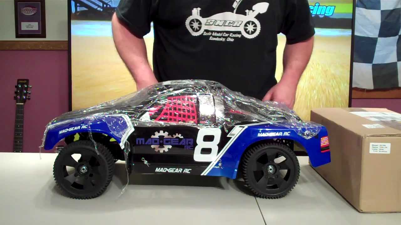 Mad Gear 5th Scale Unboxing Tacon Short Course Truck Unboxing - YouTube