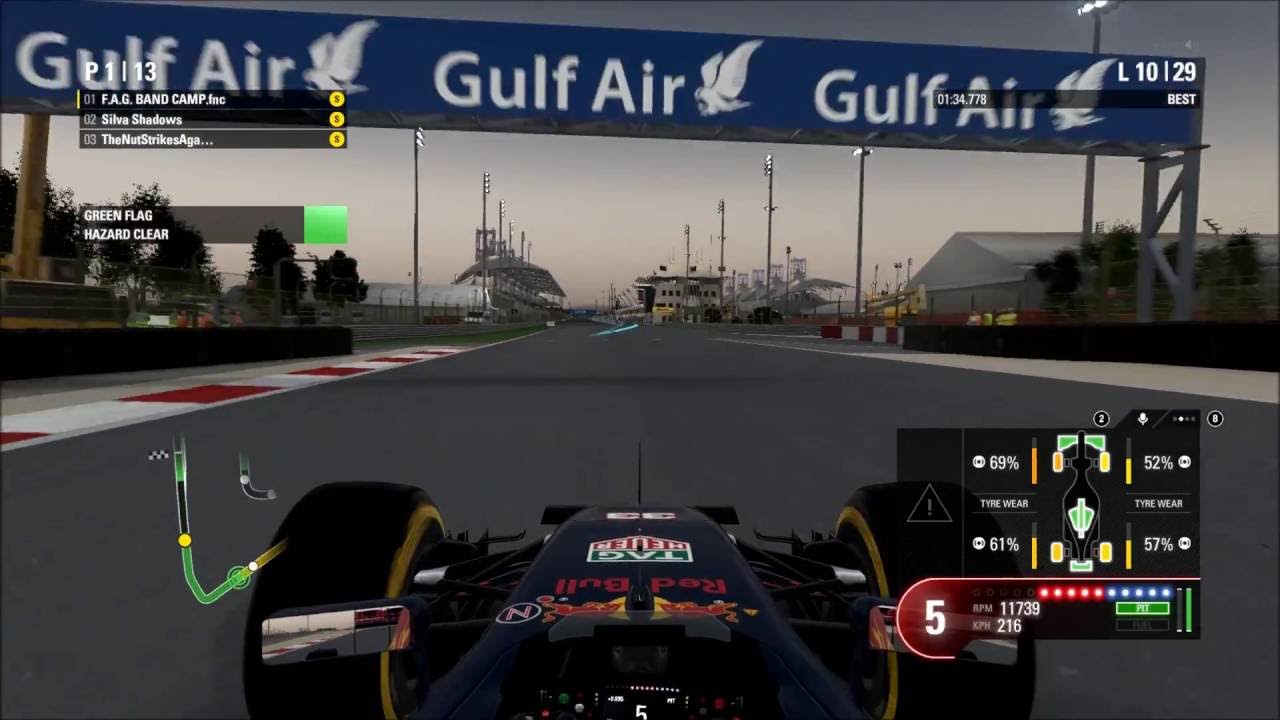 F1 2016 Aussie League - Bahrain race edit - YouTube