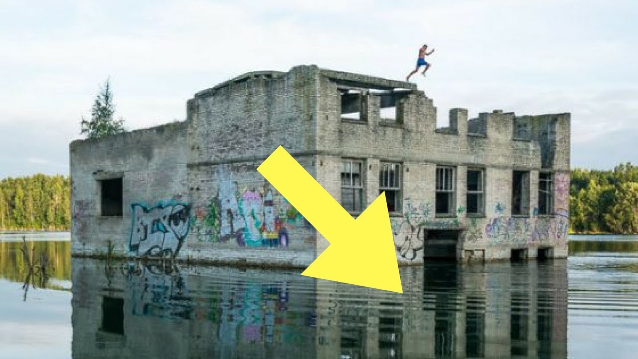 Divers Exploring Notorious Flooded Prison Uncover A Haunting Story In ...