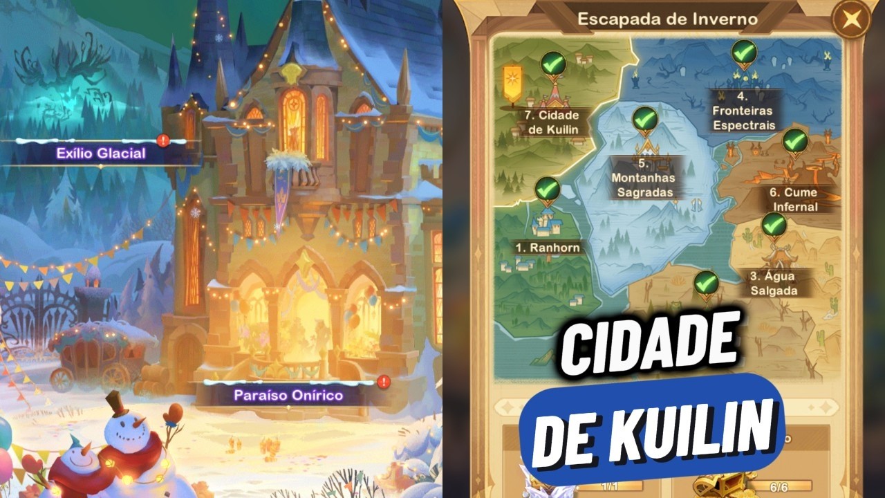 CIDADE DE KUILIN, PARAÍSO ONÍRICO - PARTE 7 - AFK ARENA - YouTube
