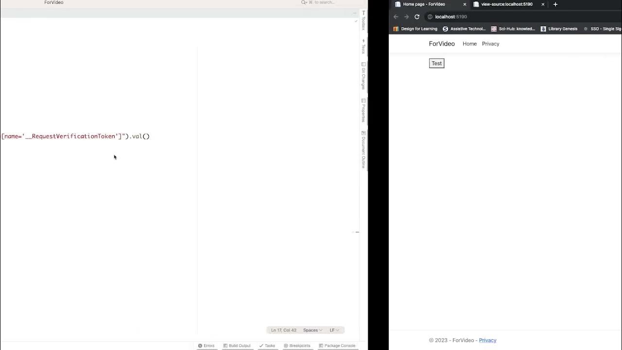 Asp Core Razor Page Send Data With Ajax Post Youtube