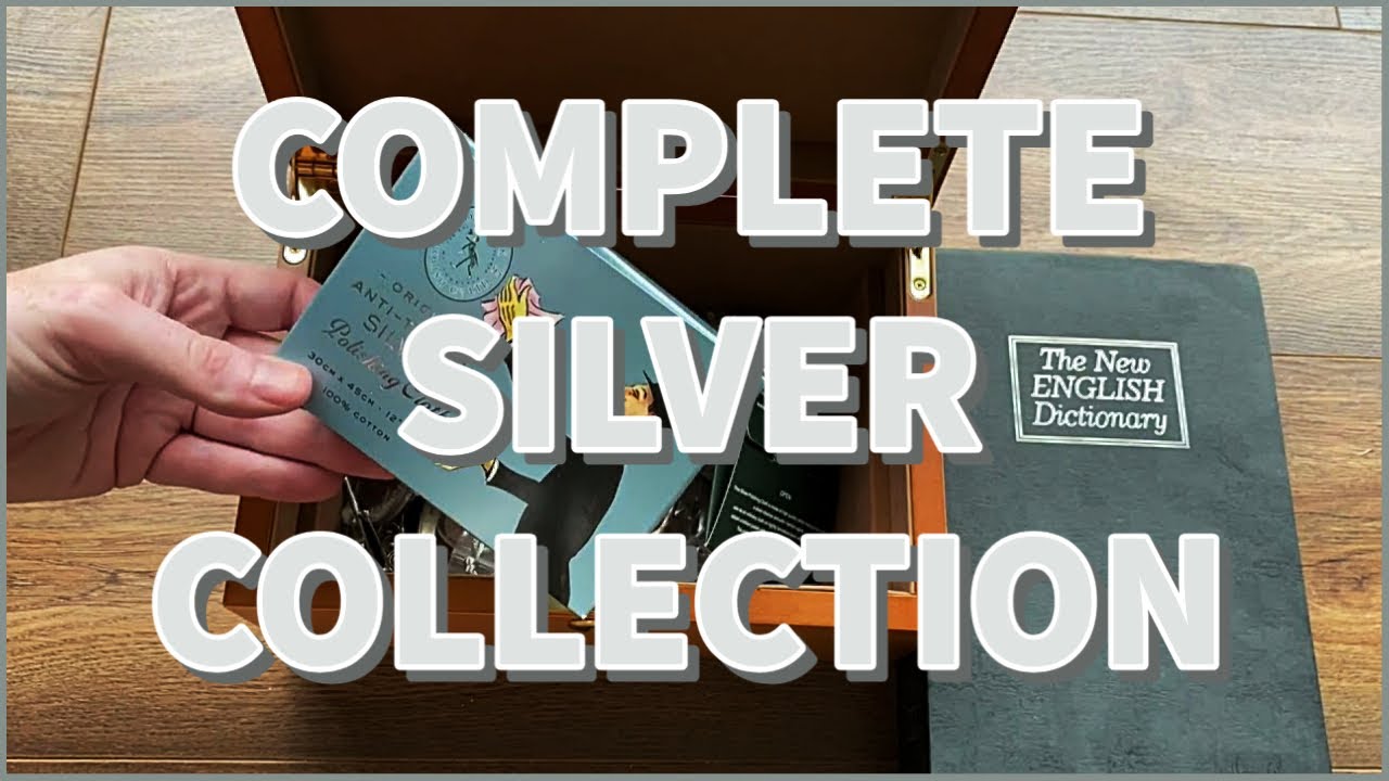 My entire collection of sterling silver jewellery, coins, flatware and ...
