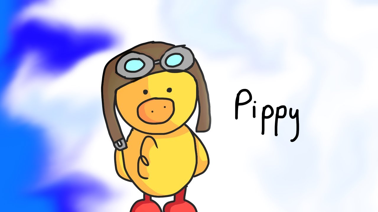 Pippy tries to fly (Gift for Neon Biscuit) - YouTube