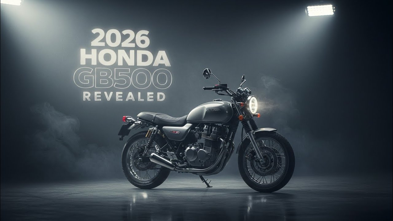 2026 Honda GB500 Revealed – A Classic Legend Reborn for the Modern Era🔥 ...