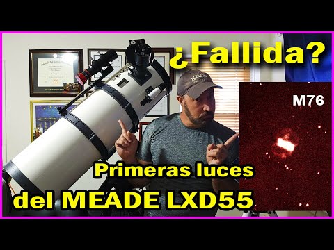 MEADE LXD55, primera PRUEBA. ¿Fallida? - YouTube
