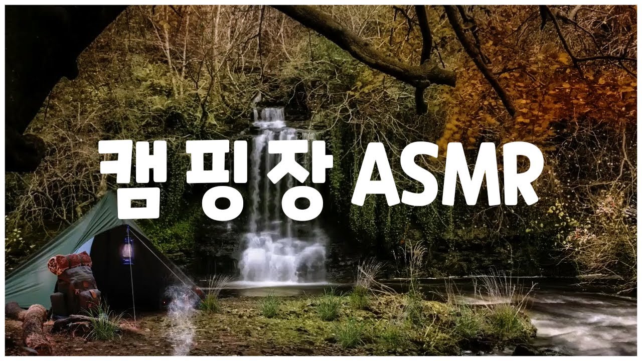 백색소음 캠핑장 Asmr 🏕 자연속의 캠핑장에 온 느낌으로 힐링 수면유도 불면증완화 숙면 자연의 소리 풀벌레소리 모닥불소리 물소리 Youtube