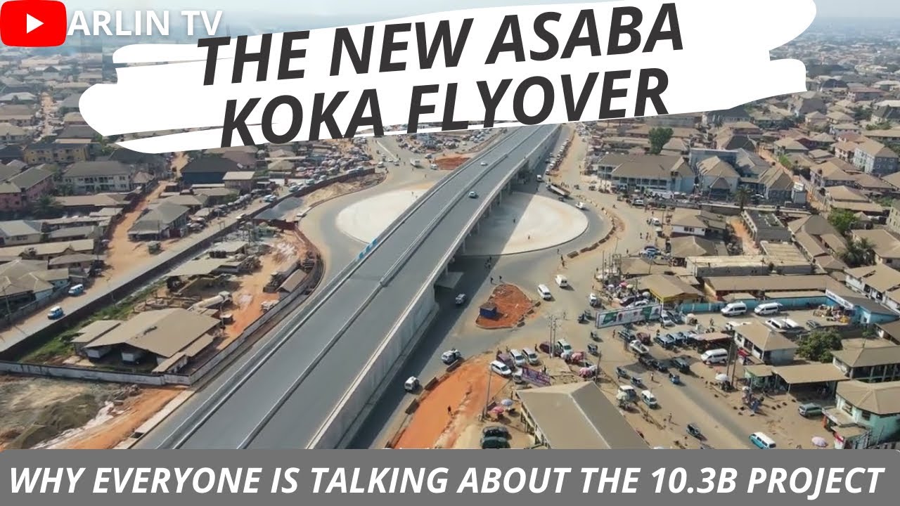 Driving on the Completed KOKA JUNCTION FLYOVER ASABA (Benin-Asaba ...