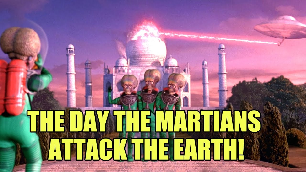 Martians Attack the Earth, Get Wrecked With Music - YouTube