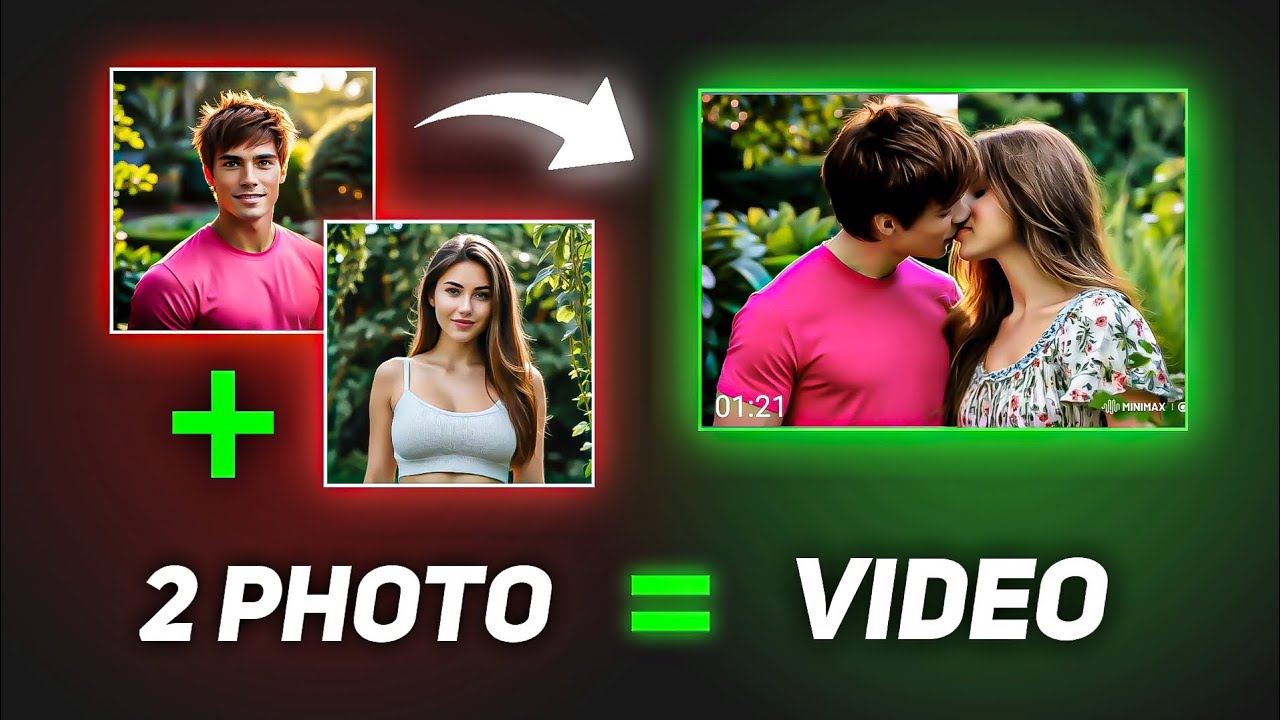 Kissing Ai Video Editing | Kissing Video Generator | 2 Photo To Kissing ...