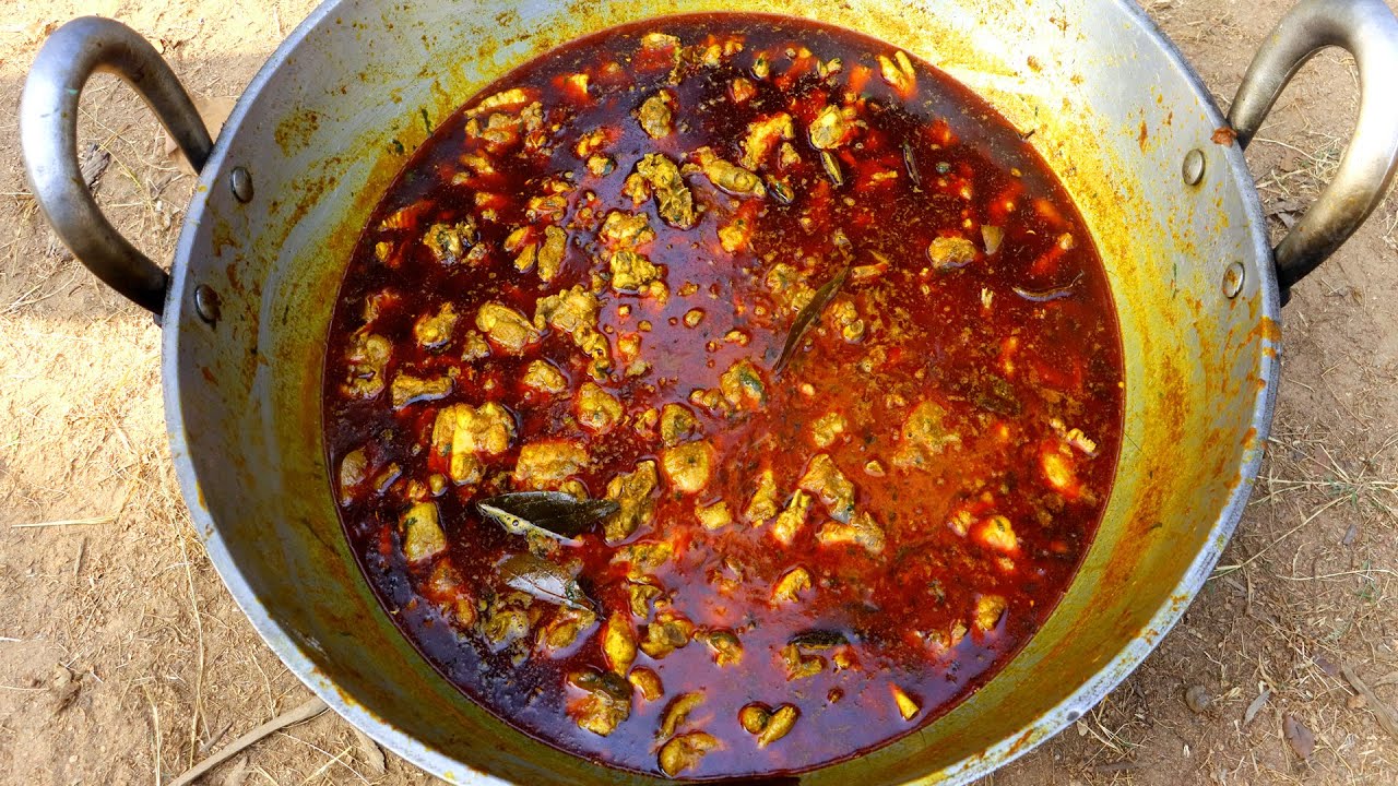 Winter Cabbage & Village Style Chicken Recipe Cooking | Full Lunch Meal ...