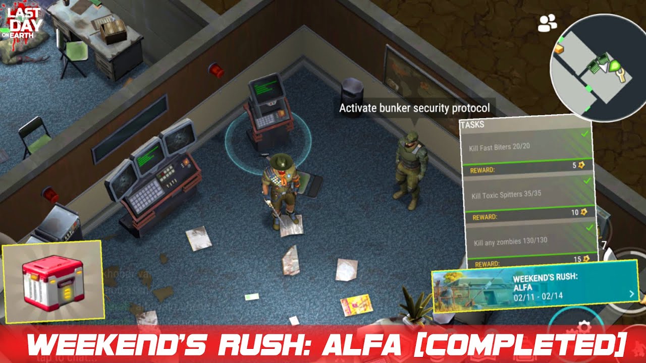 Weekend's Rush: Alfa All Tasks | LDOE Season 19 | Last Day On Earth ...