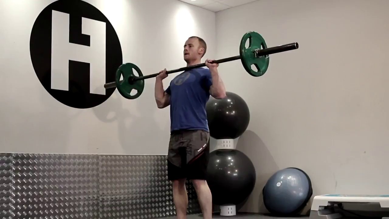 A tutorial on how to perform the Military Press - YouTube