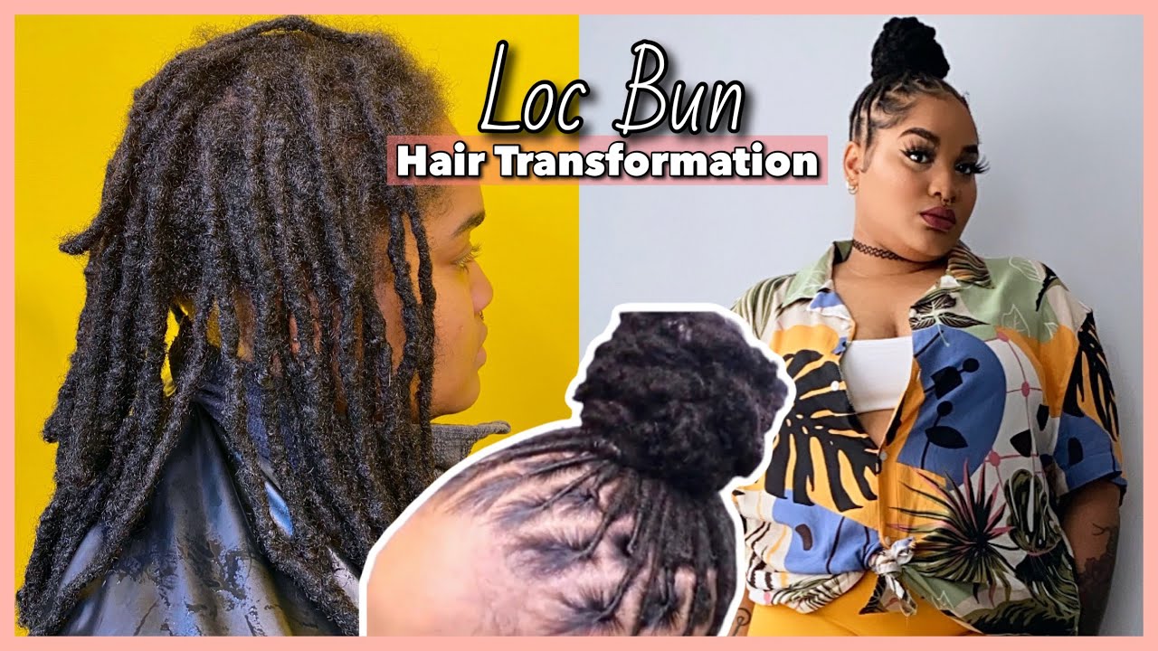 Loc Bun 💁🏽‍♀️ (Wash, Retwist, & Style) #Locupdo #Retwist #Locs - YouTube
