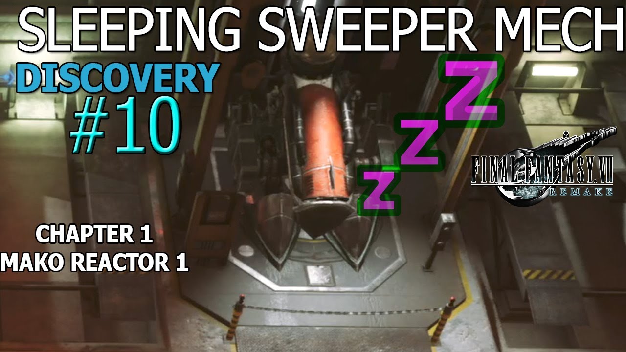 Discovery #10 - "Sleeping" Sweeper Mech Lying in Wait - Ch1 Mako ...