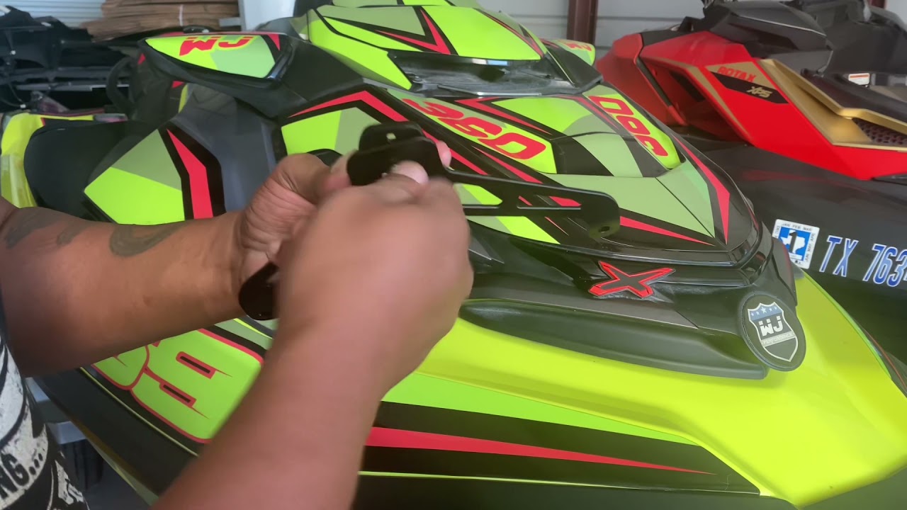 Wet jet Performance GoPro and 360 camera mount for 2018 and up GTX RXTX ...