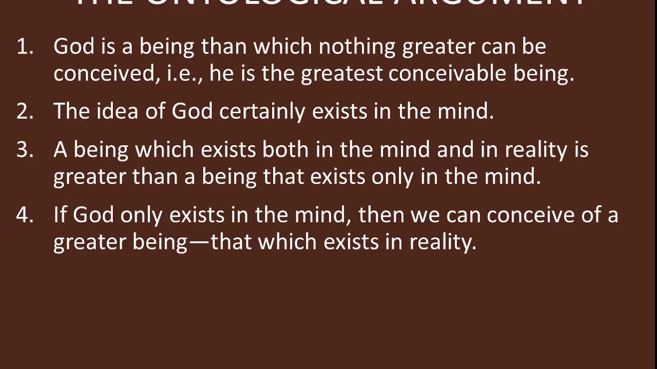 Christian Doctrine Existence and Knowability of God Part 1 - YouTube