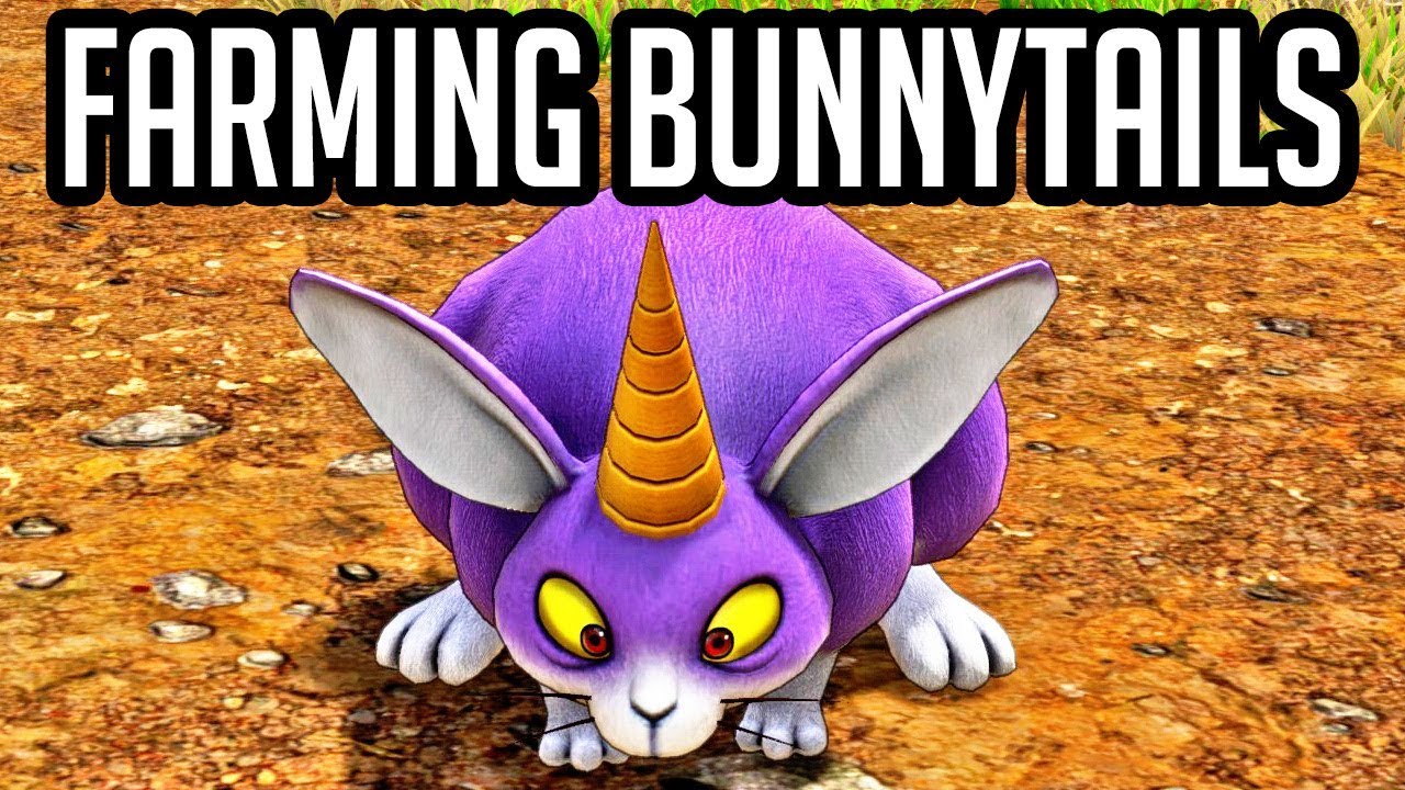 DRAGON QUEST XI GUIDE HOW TO FARM BUNNY TAILS FAST FROM SPIKED HARES ...