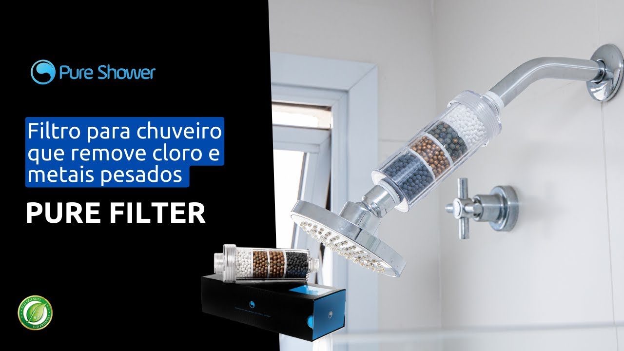 FILTRO PARA CHUVEIRO - Pure Filter da Pure Shower - YouTube