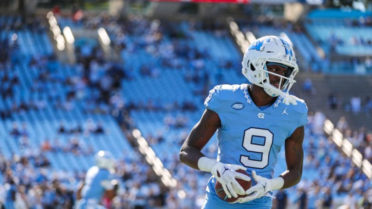 Devontez "Tez" Walker || North Carolina Tar Heels Wide Receiver || 2023 ...