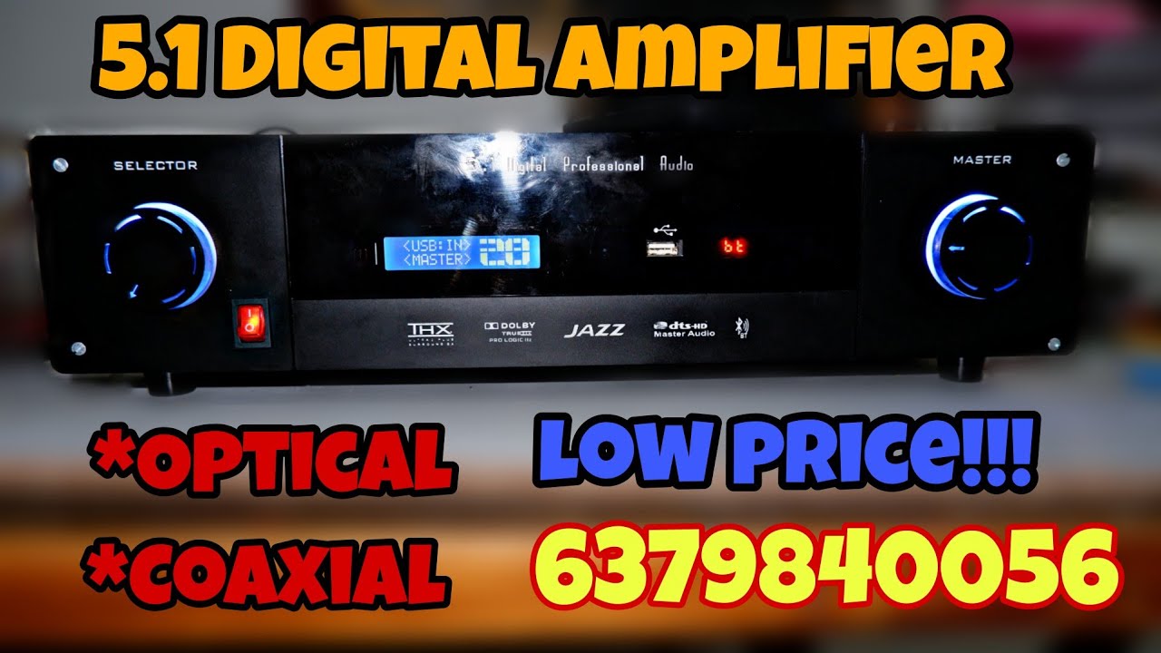 5.1 REMOTE KIT AMPLIFIER - YouTube