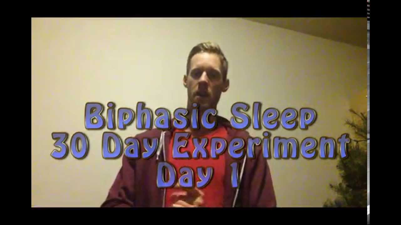 30 Day Biphasic Sleep Experiment - YouTube