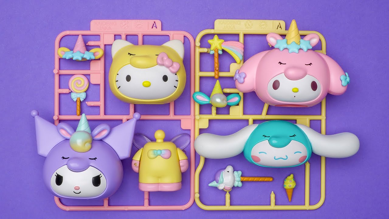 [Build] SANRIO:Hello Kitty and Friends | Satisfying Beat Building ...