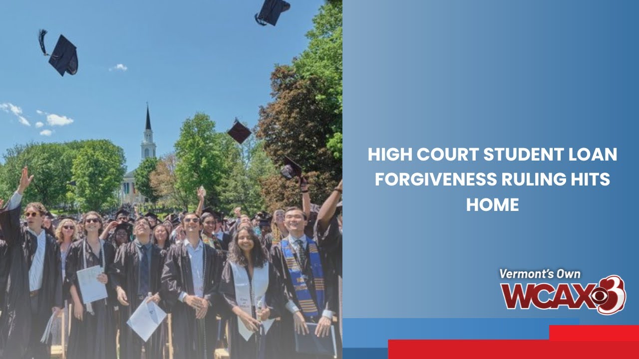 High Court student loan forgiveness ruling hits home - YouTube