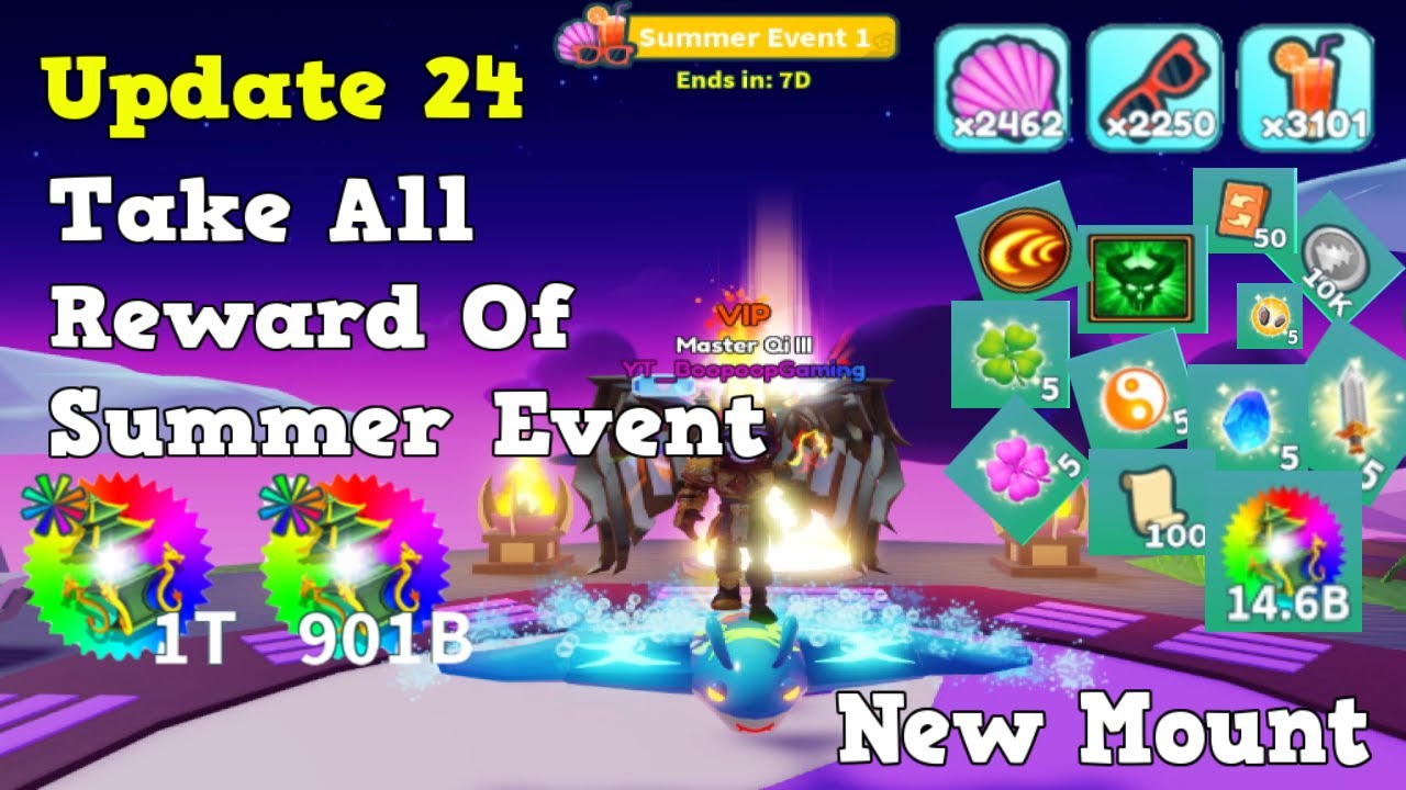 🔥Update 24🔥!!Claim All Reward Of Summer Event🎁 In Weapon Fighting ...