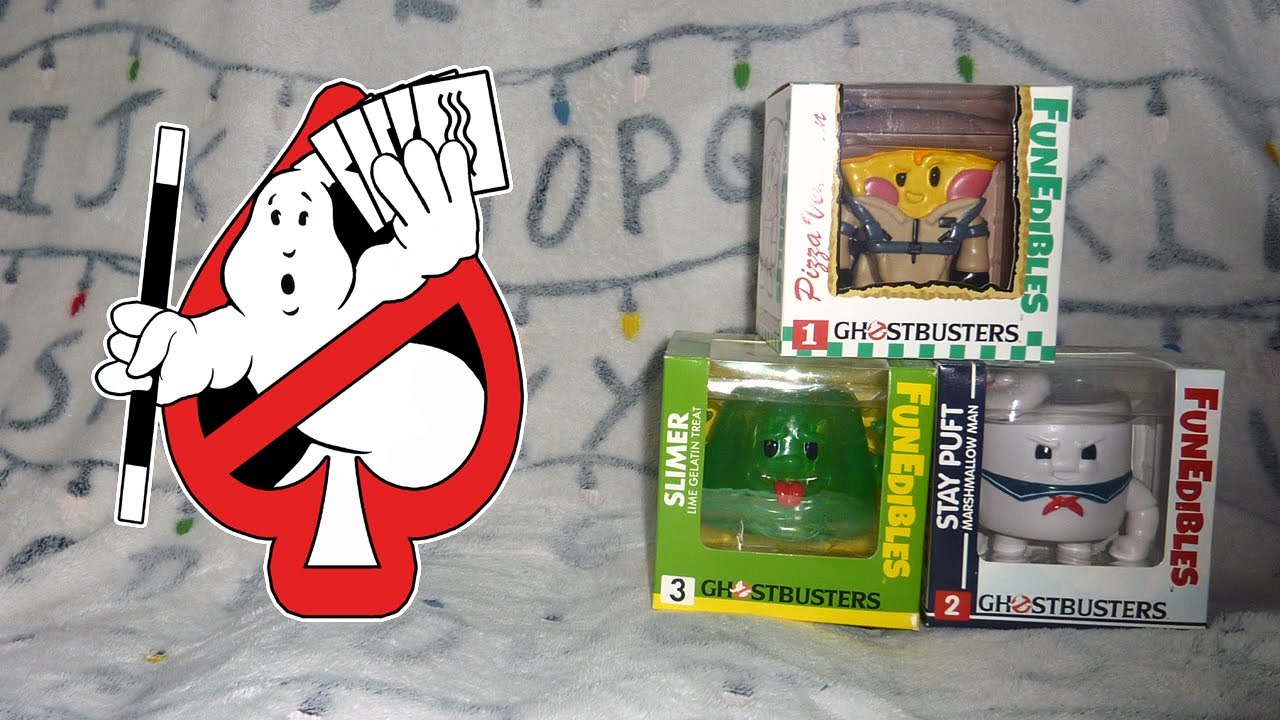 Ghostbusters - Funedibles Review - Stay Puft, Slimer & Pizza Venkman ...