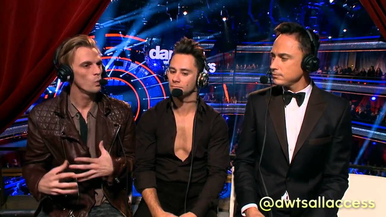 DWTS All Access Aaron Carter - YouTube