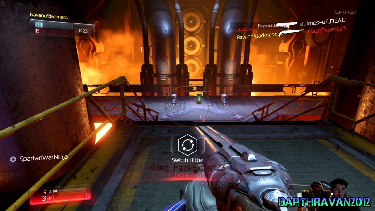 DOOM (Closed Alpha) - Gameplay Footage 01 (Multiplayer) - YouTube
