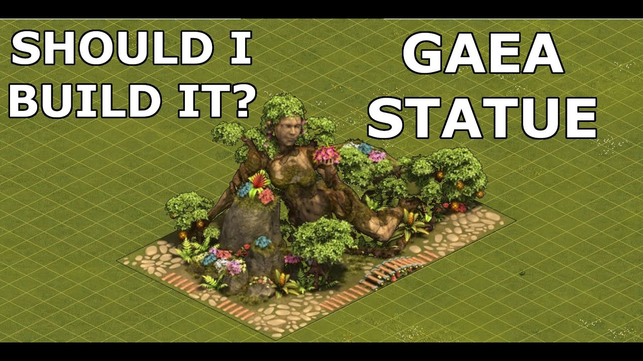 Forge of Empires: Gaea Statue - YouTube