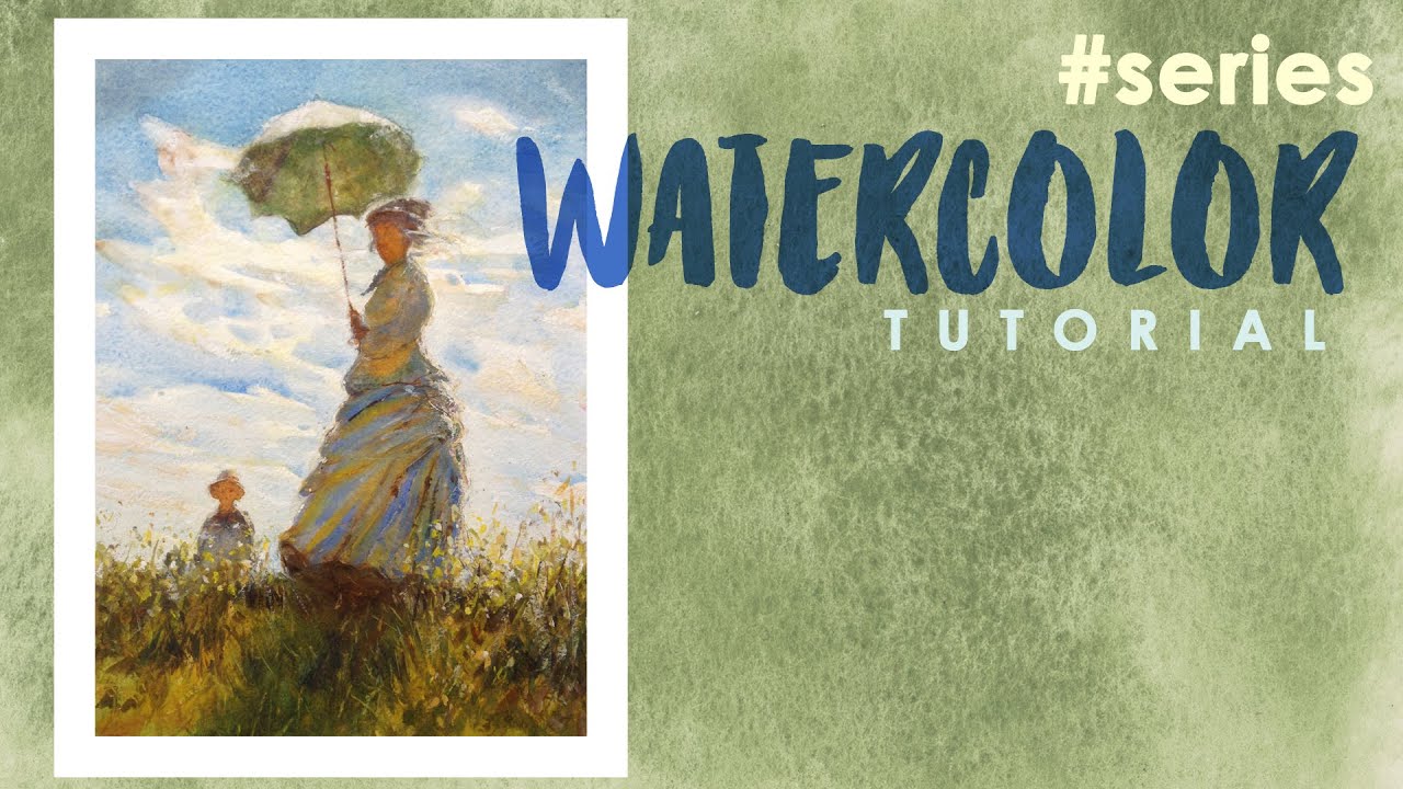 Watercolor Painting | How to learn from MASTERS | Claude Monet - YouTube