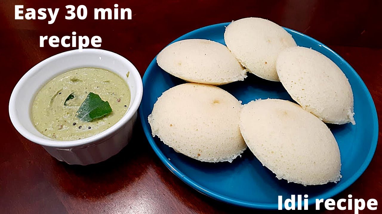 Instant Idli recipe | Easy to make Idli in 30 min - YouTube