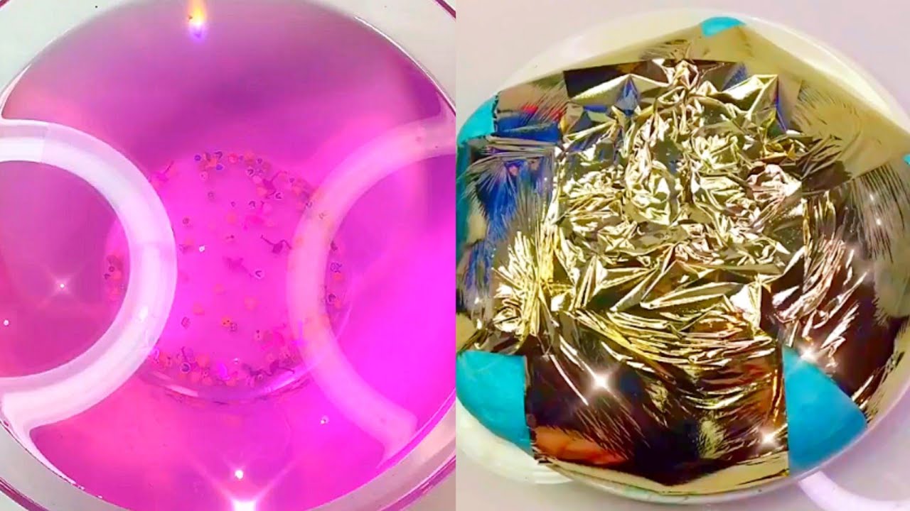 Satisfying slime videos//Most relaxing slime videos compilation ...