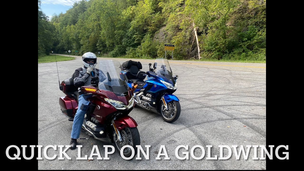 Tail of the dragon full ride through on a goldwing!! Eagle wings ...