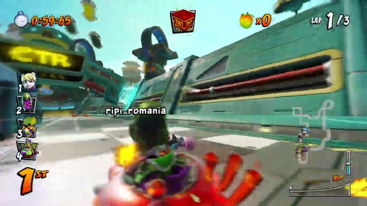 Crash™ Team Racing Nitro-Fueled YaYa Panda's explosive finish! - YouTube
