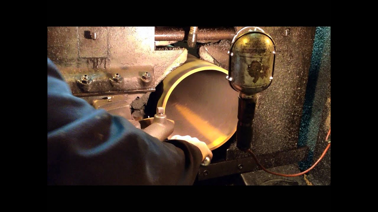 Beveling 10 3/4" Pipe, 60' Long, At Wellmaster Pipe & Supply Inc. - YouTube